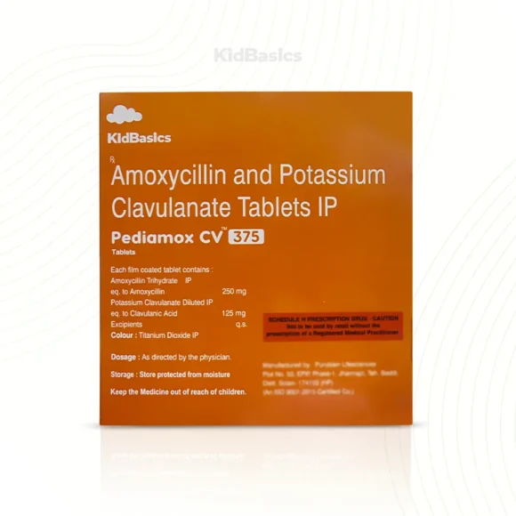 Pediamox CV™ 375 - Kidbasics Pharma