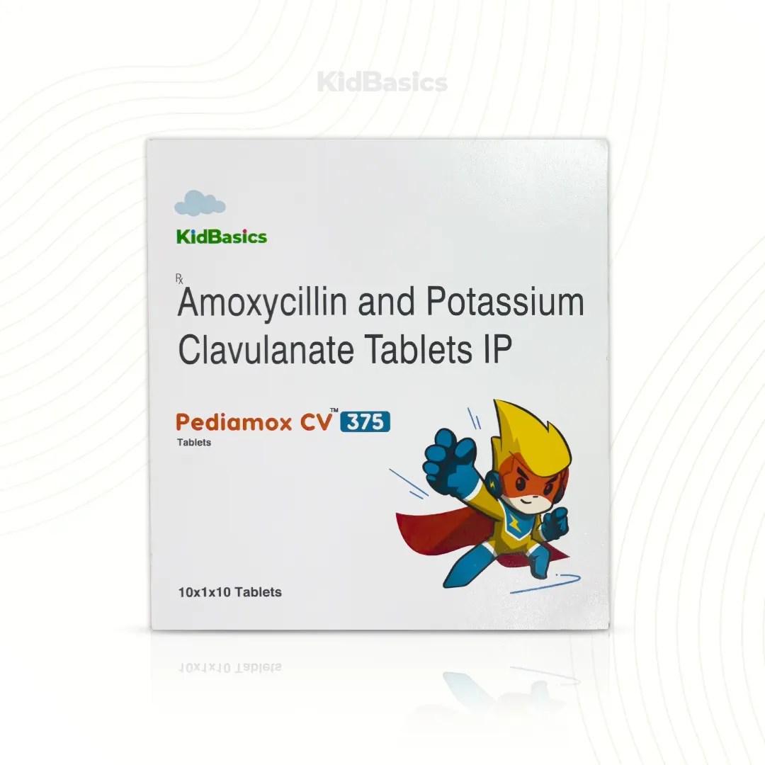 Pediamox CV™ 375 - KidBasics Pharmaceuticals